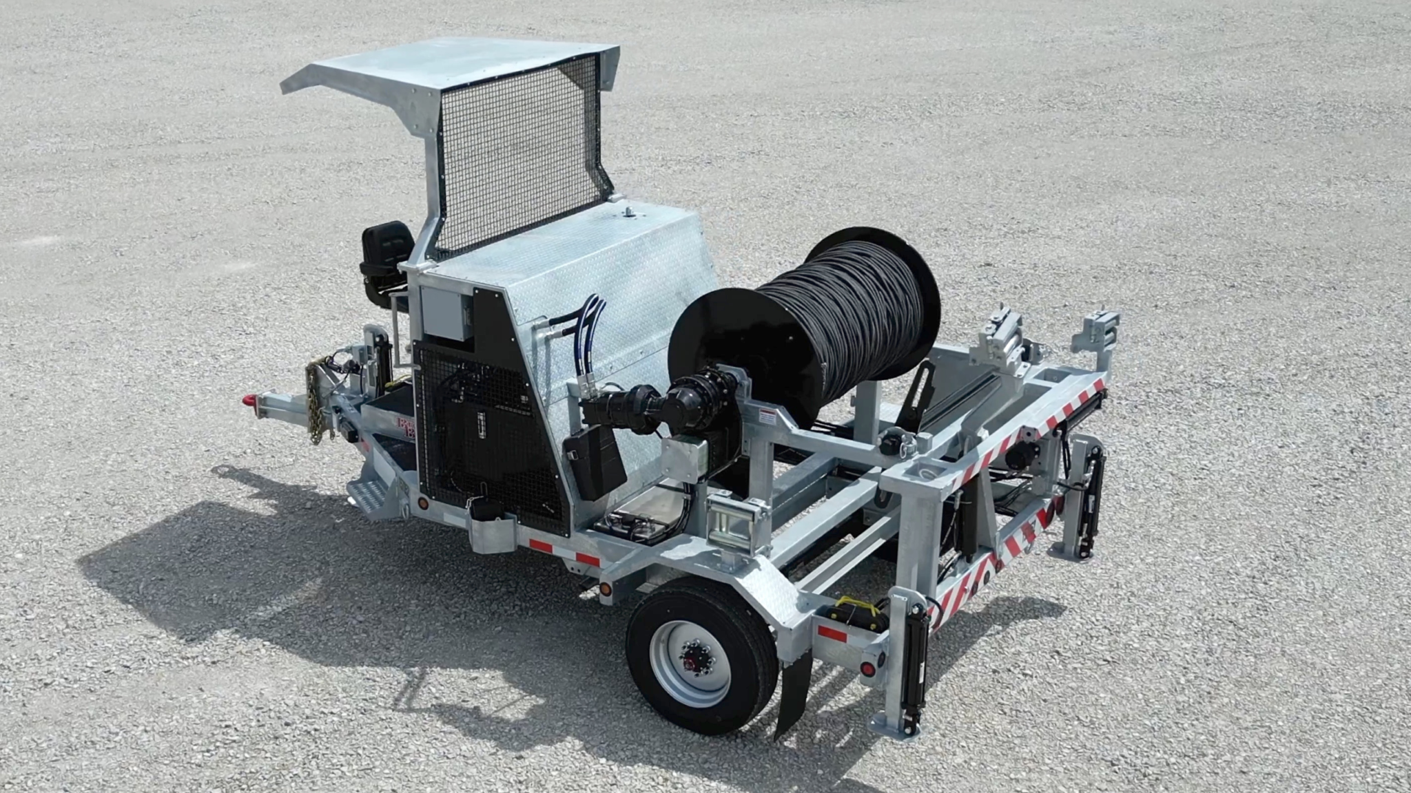 Pulling Equipment | 4 Drum Pullers For Sale | Brooks Brothers Trailers