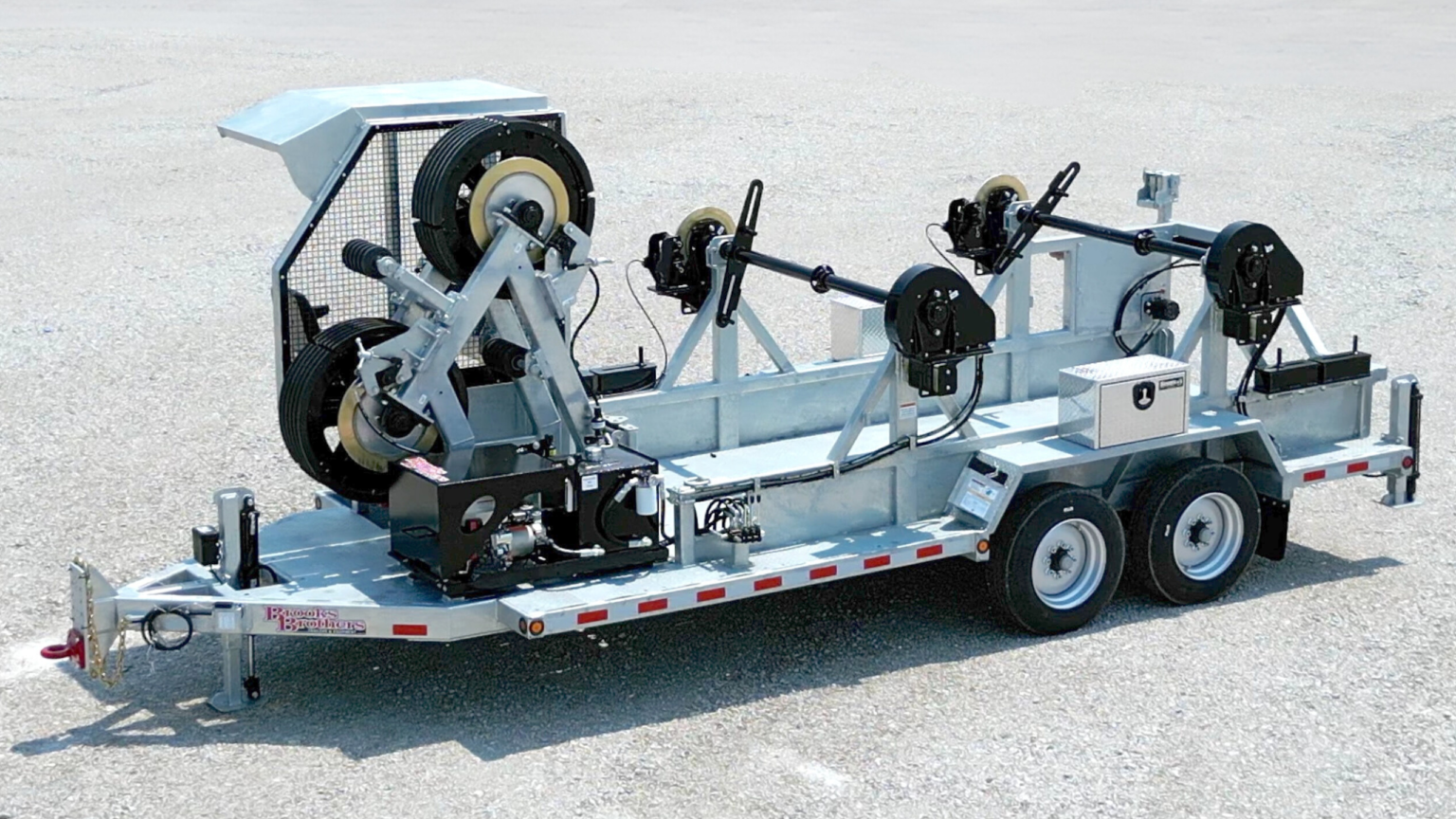 Pulling Equipment | 4 Drum Pullers For Sale | Brooks Brothers Trailers