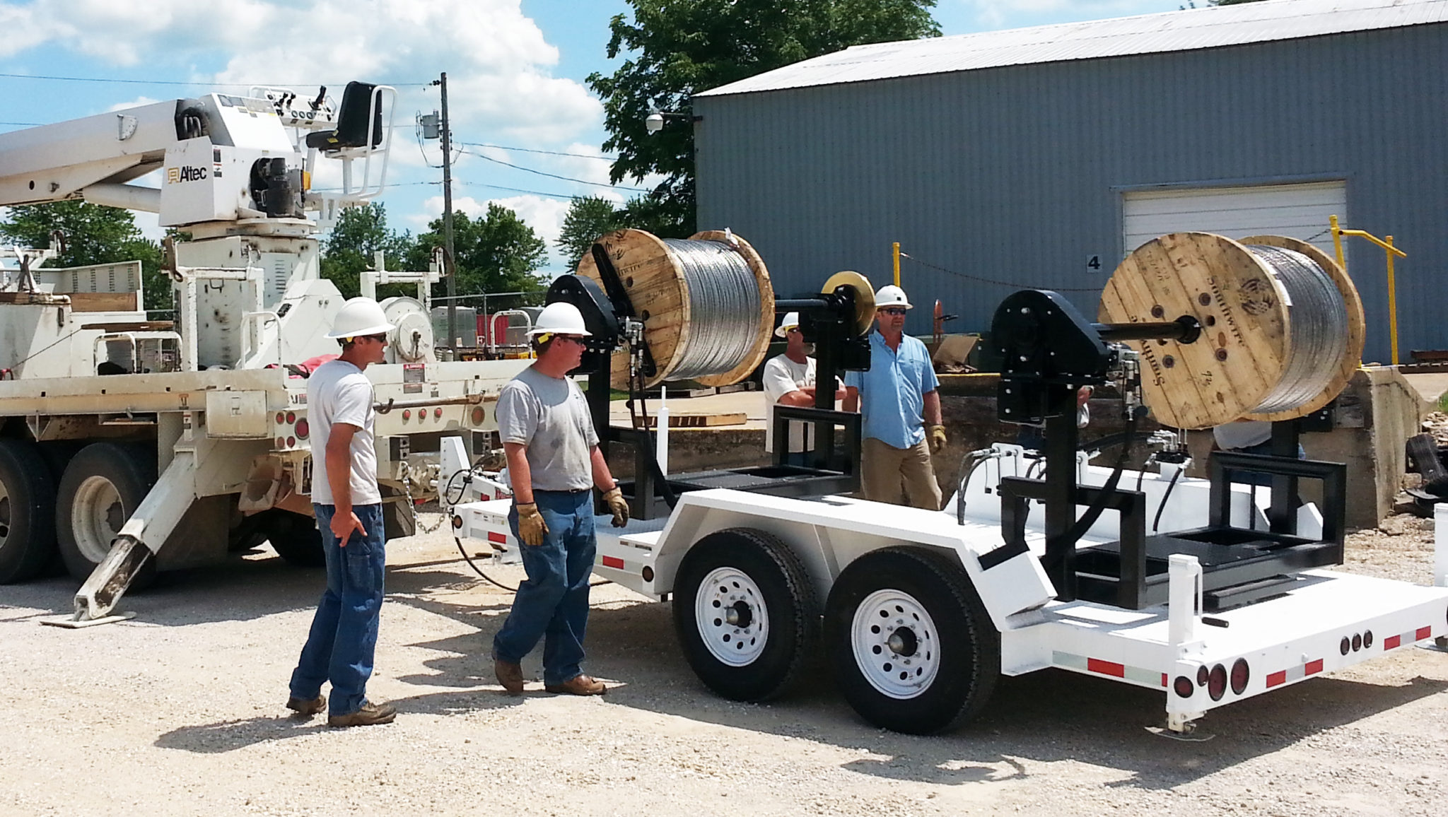 Turret Reel Trailers For Sale | Brooks Brothers Trailers