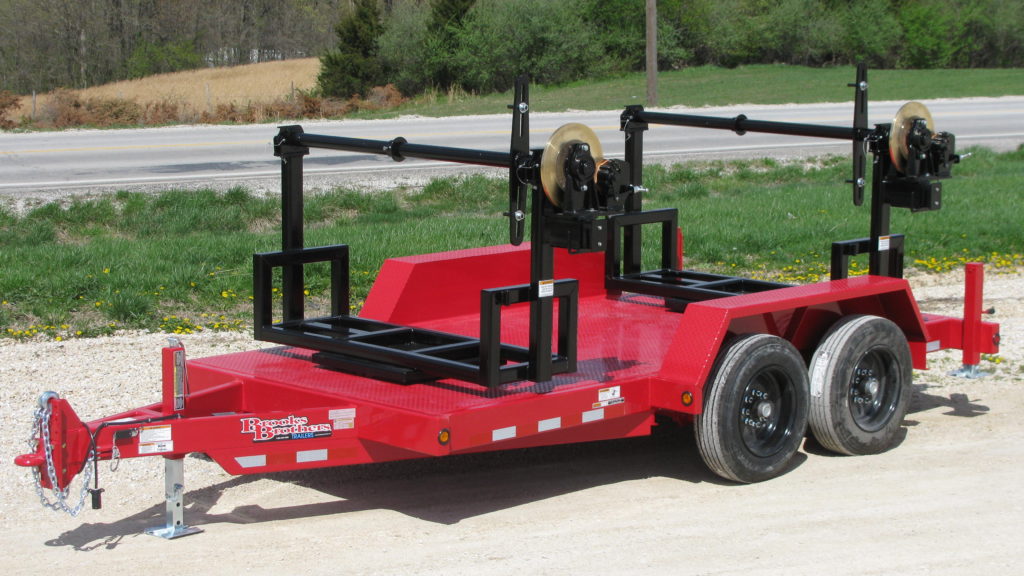 2TRT | Turret Reel Trailers For Sale | Brooks Brothers Trailers