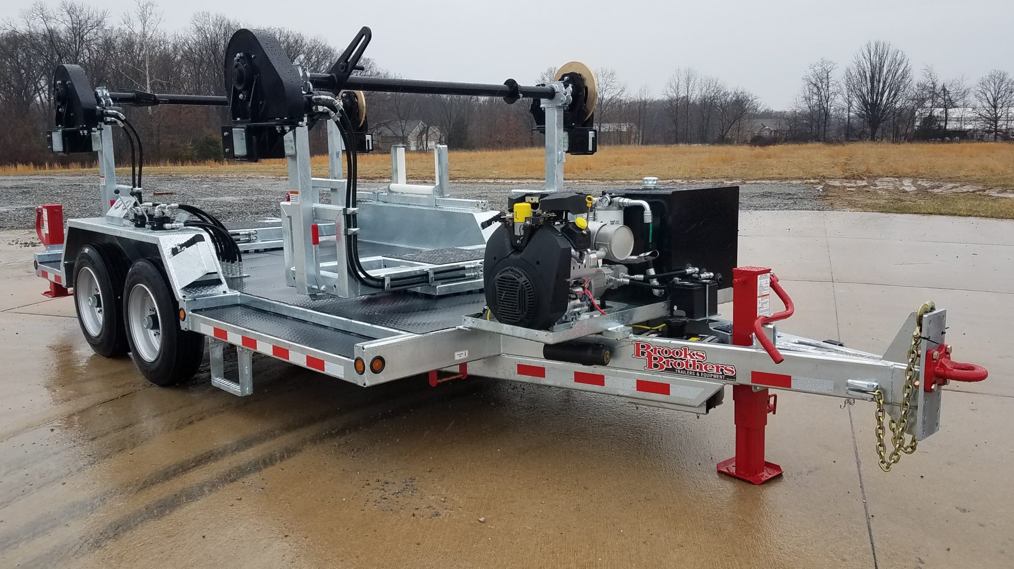 Custom Manufacturer of Pole and Utility Trailers | Brooks Brothers Trailers