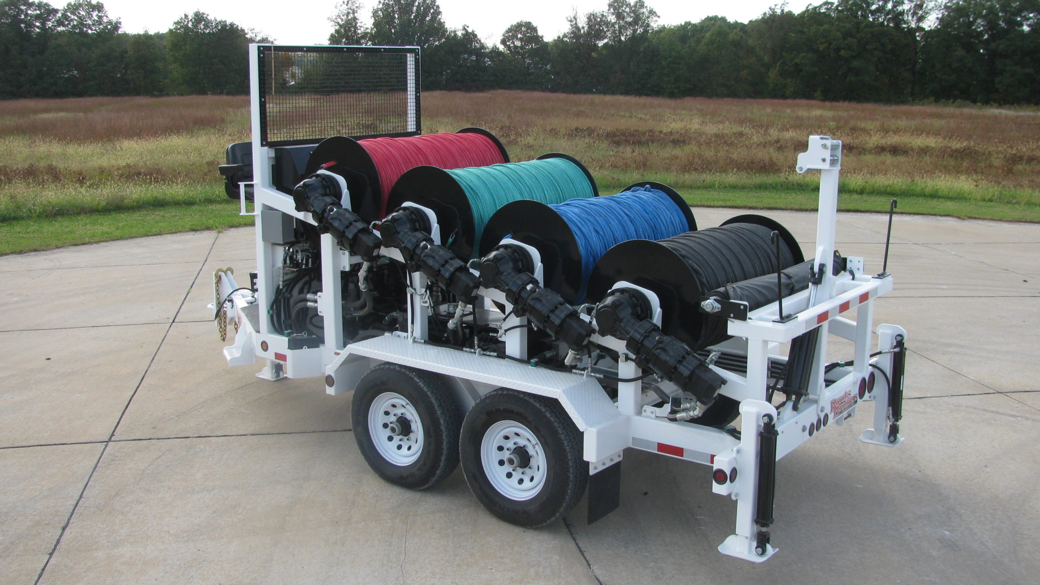 Pulling Equipment | 4 Drum Pullers For Sale | Brooks Brothers Trailers