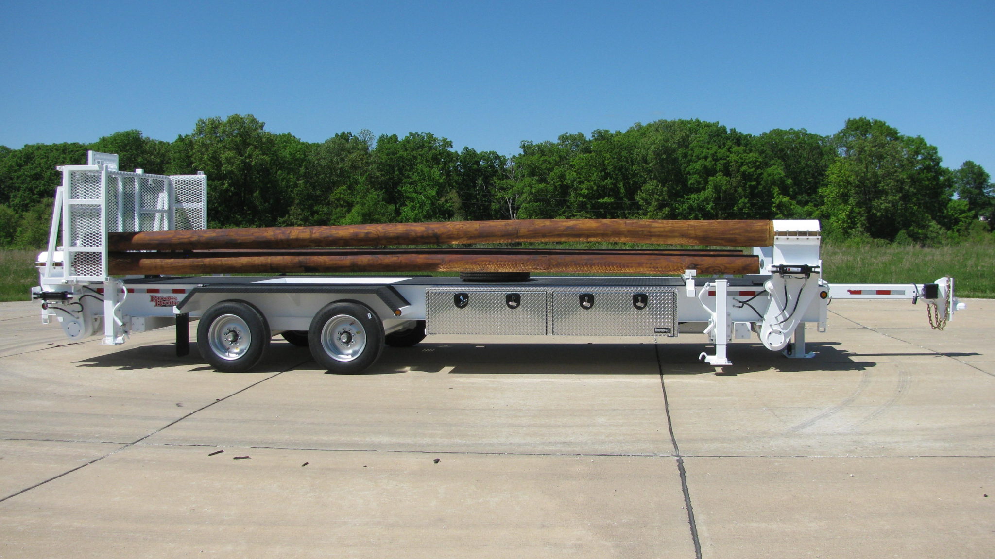 Utility Pole Climbing Training | Brooks Brothers Trailers