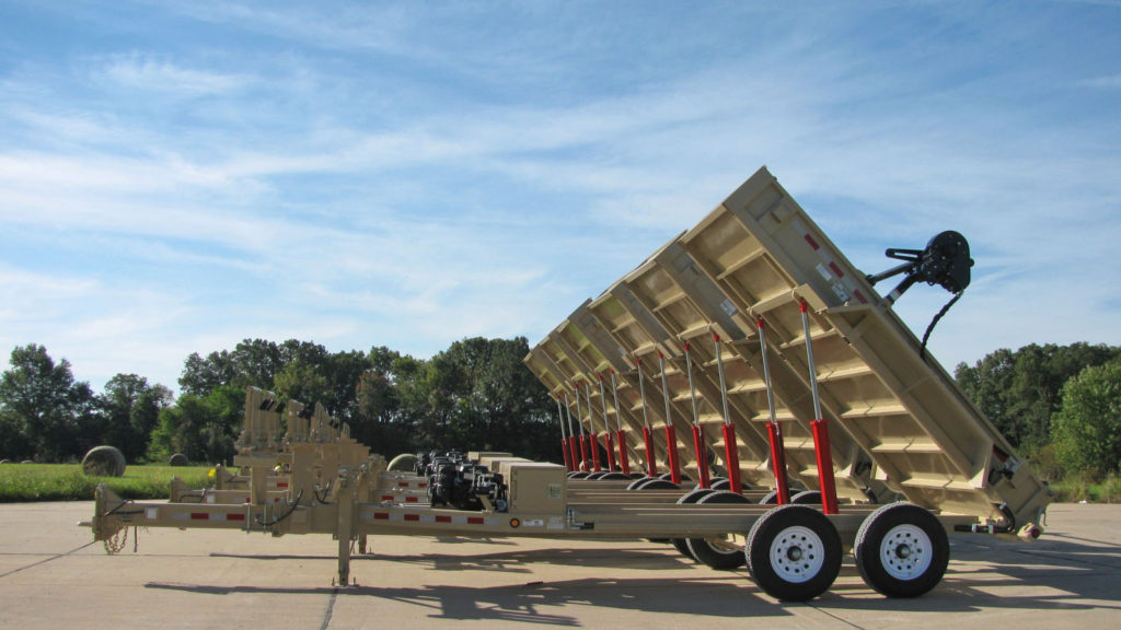 Pole Reel Dump (PRD) Trailer | Utility Trailers | Brooks Brothers Trailers