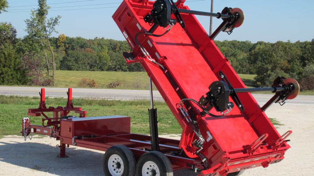 Pole Reel Dump (PRD) Trailer | Utility Trailers | Brooks Brothers Trailers