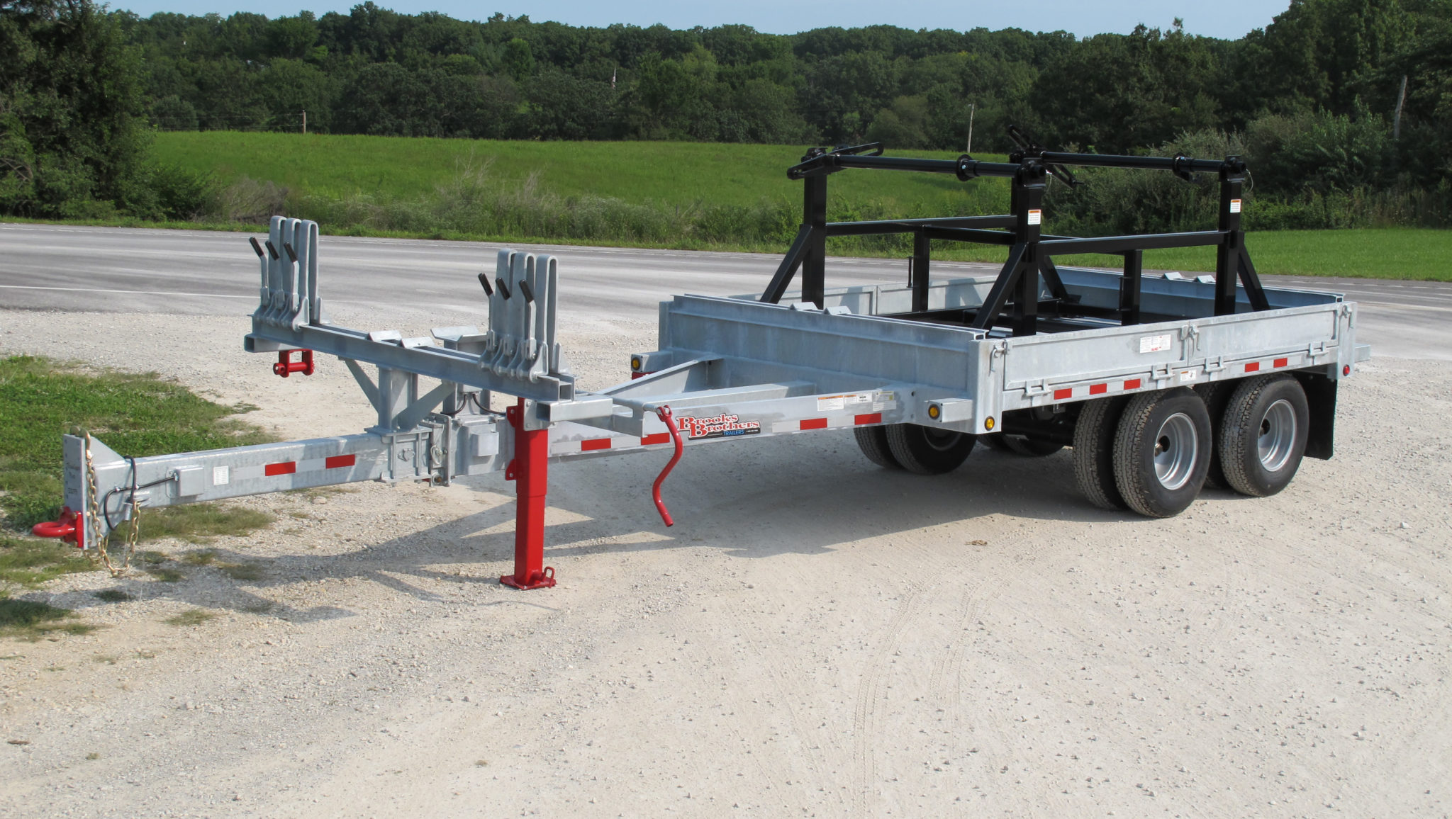 PTF-122 Heavy Duty | Pole Trailers For Sale | Brooks Brothers Trailers