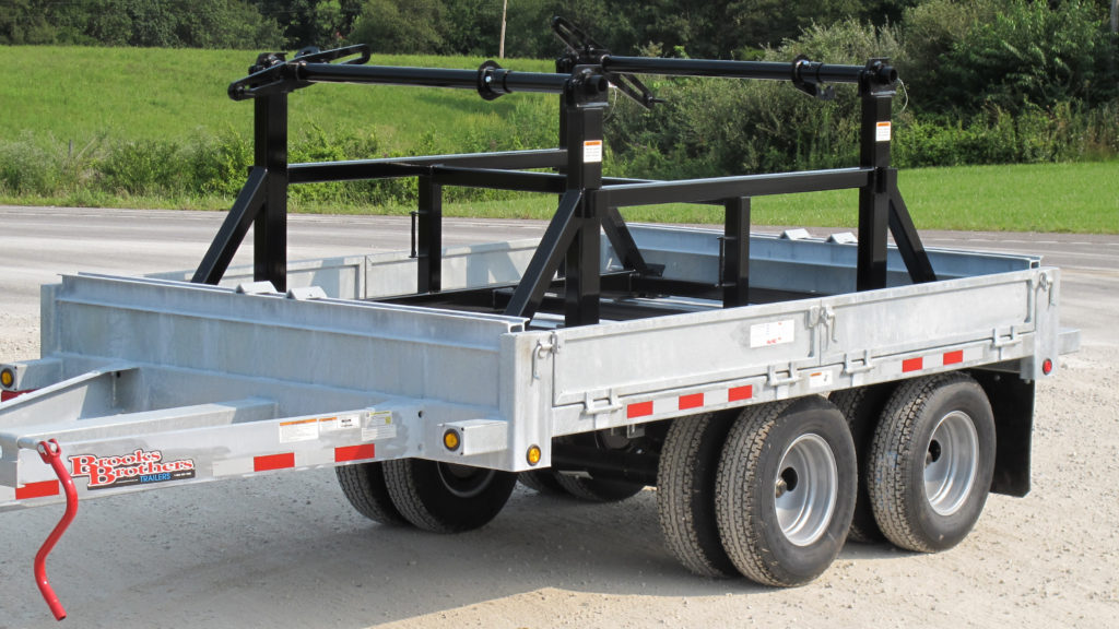 PTF-122 Heavy Duty | Pole Trailers For Sale | Brooks Brothers Trailers