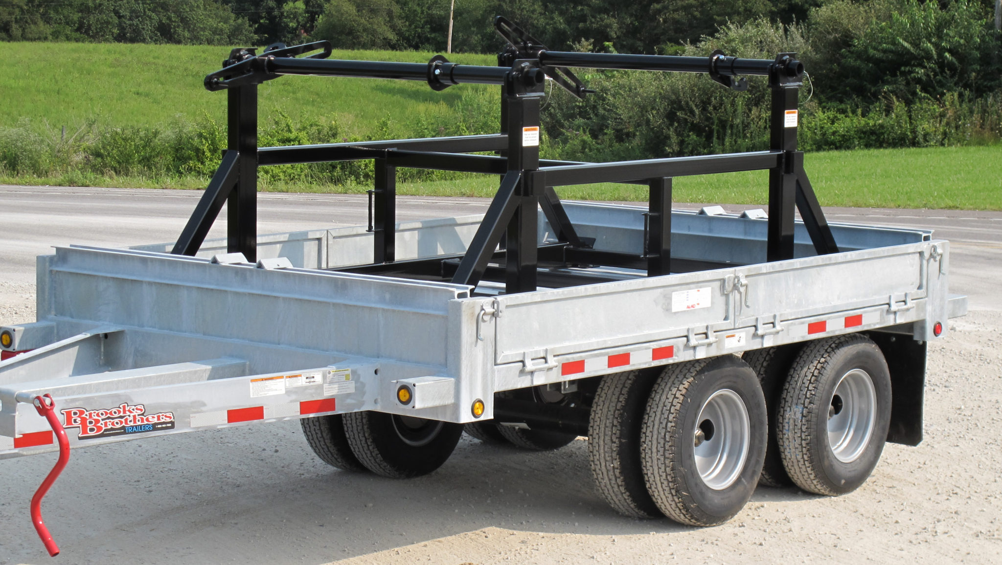 PTF-122 Heavy Duty | Pole Trailers For Sale | Brooks Brothers Trailers
