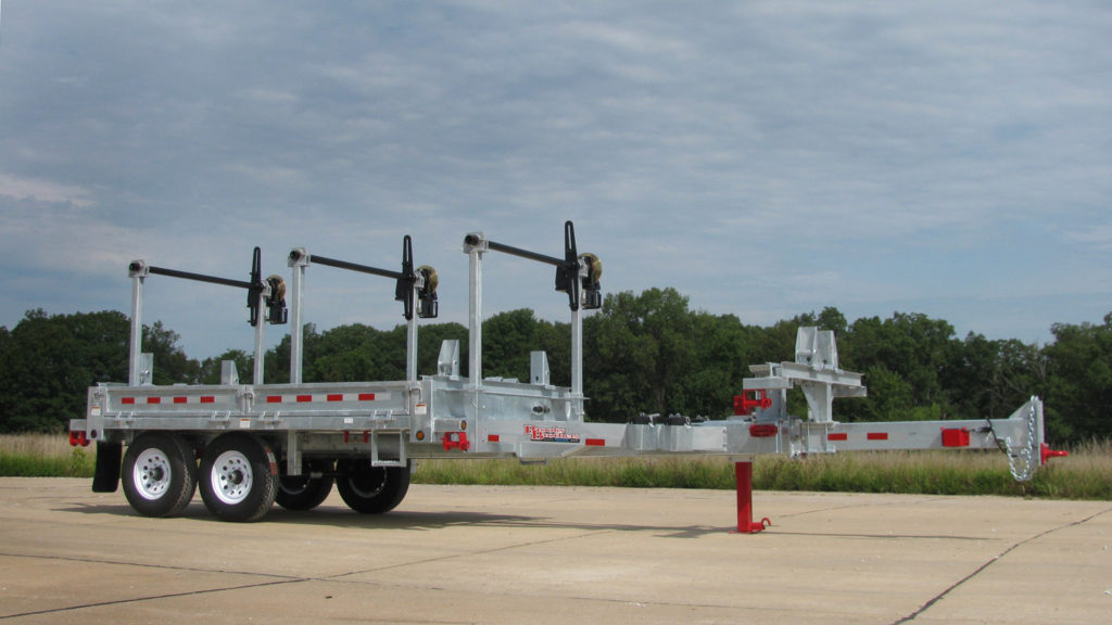 PTF-122-7K | Pole Trailers For Sale | Brooks Brothers Trailers
