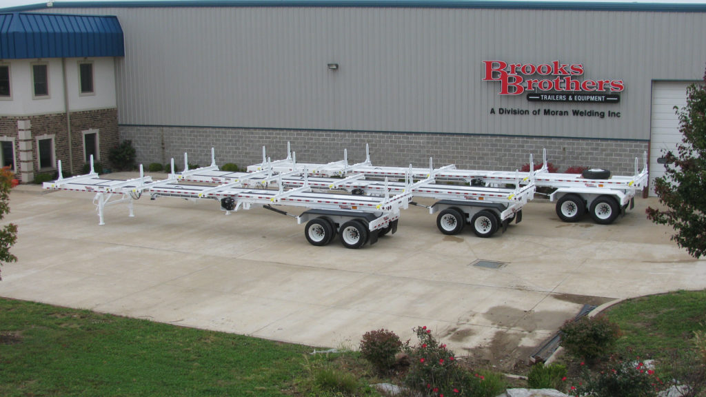 Steerable Pole Trailer Trailer For Sale | Brooks Brothers Trailers