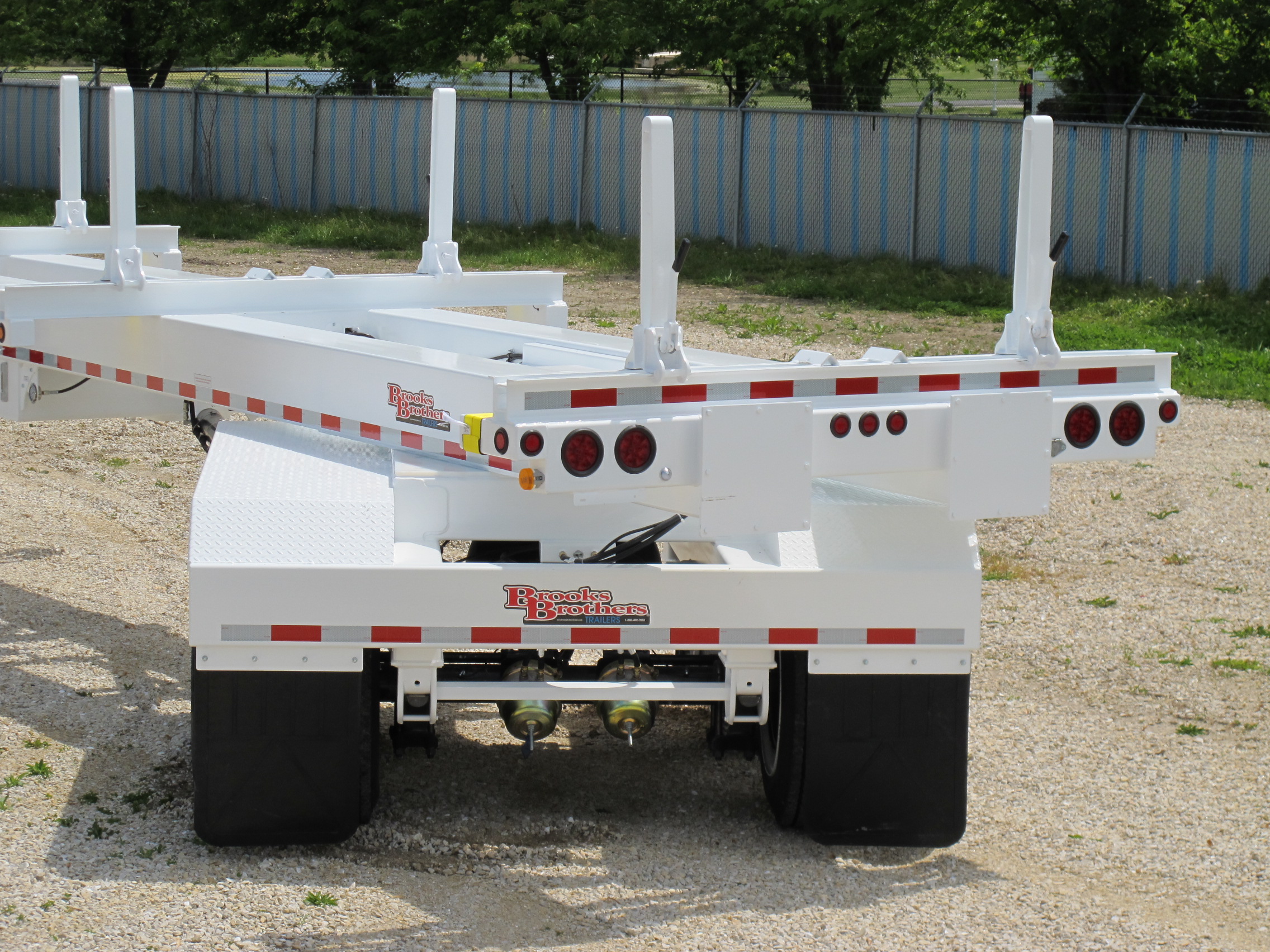 Steerable Pole Trailer Trailer For Sale | Brooks Brothers Trailers