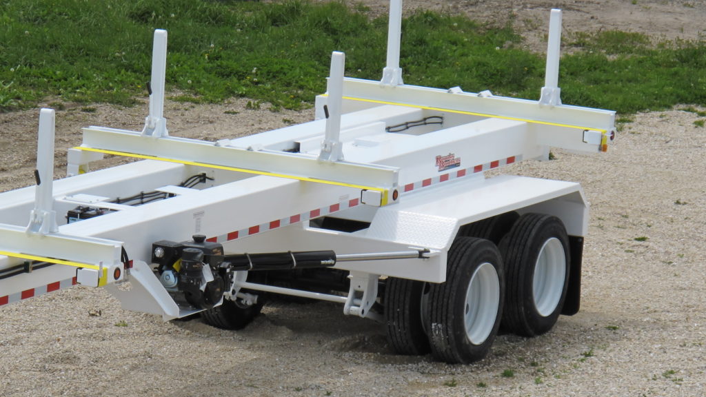 Steerable Pole Trailer Trailer For Sale | Brooks Brothers Trailers