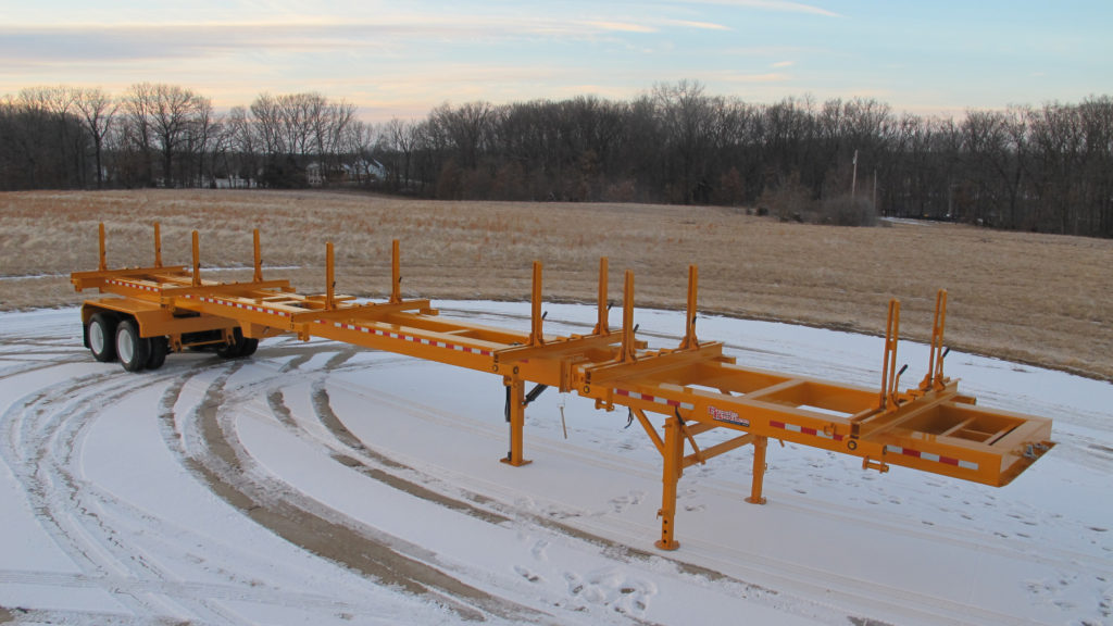 Steerable Pole Trailer Trailer For Sale | Brooks Brothers Trailers