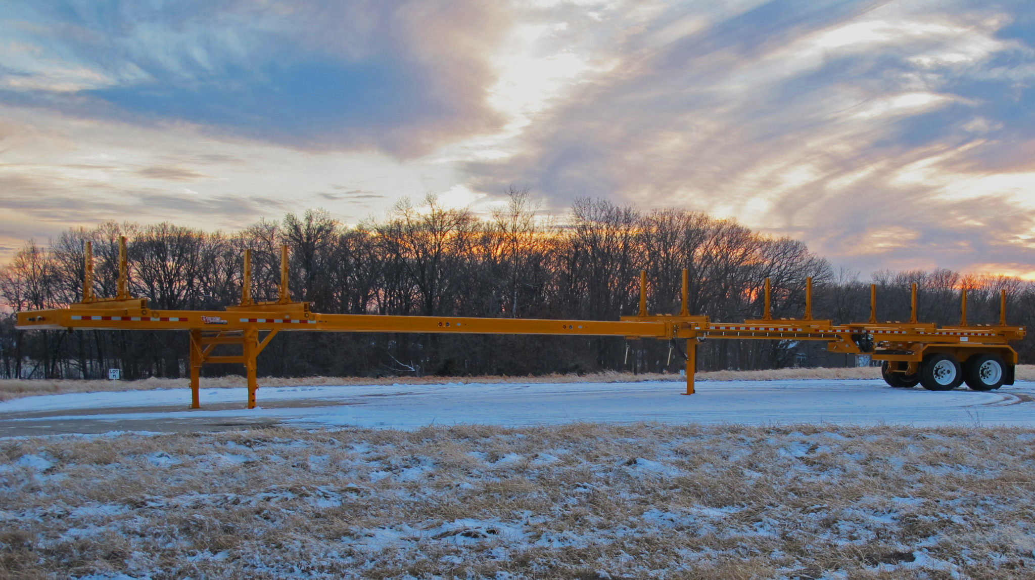 Steerable Pole Trailer Trailer For Sale | Brooks Brothers Trailers