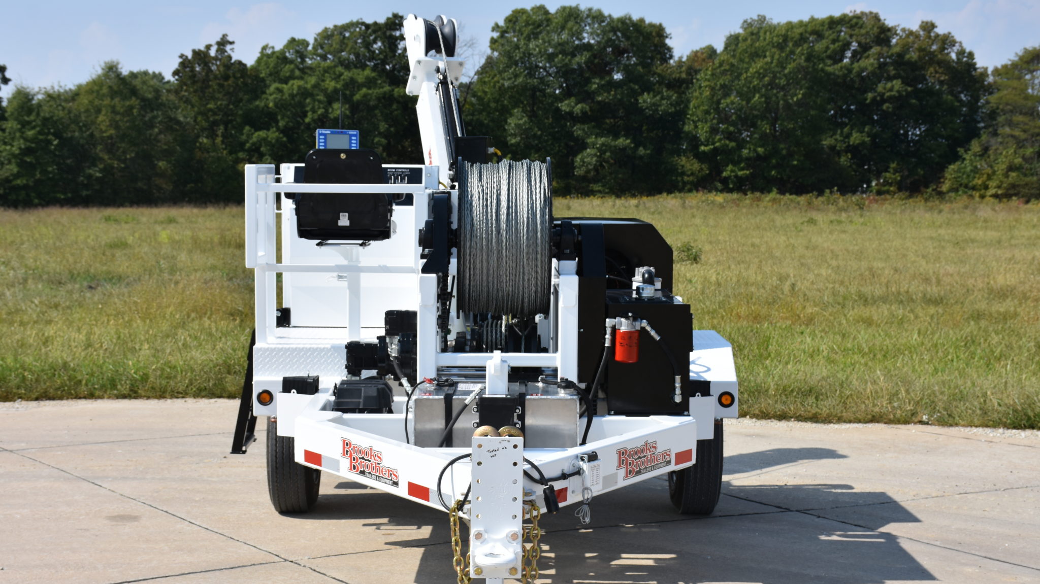 Underground Puller | Drum Pullers For Sale | Brooks Brothers Trailers