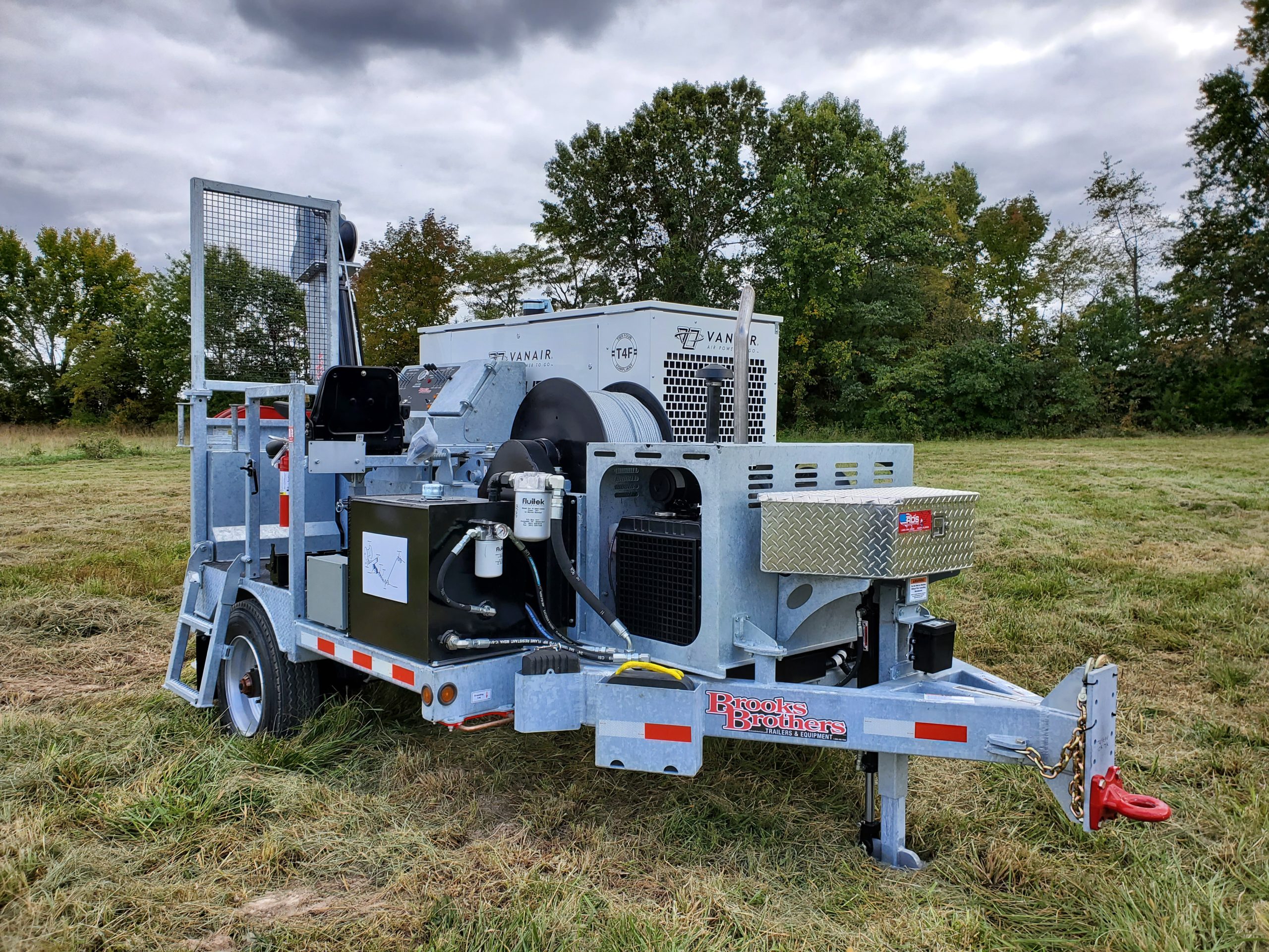 Underground Puller | Pulling Equipment For Sale | Brooks Brothers Trailers