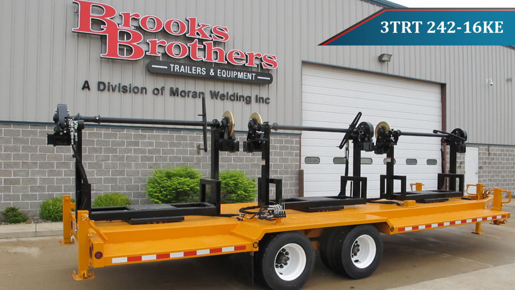 3TRT | Turret Reel Trailers For Sale | Brooks Brothers Trailers