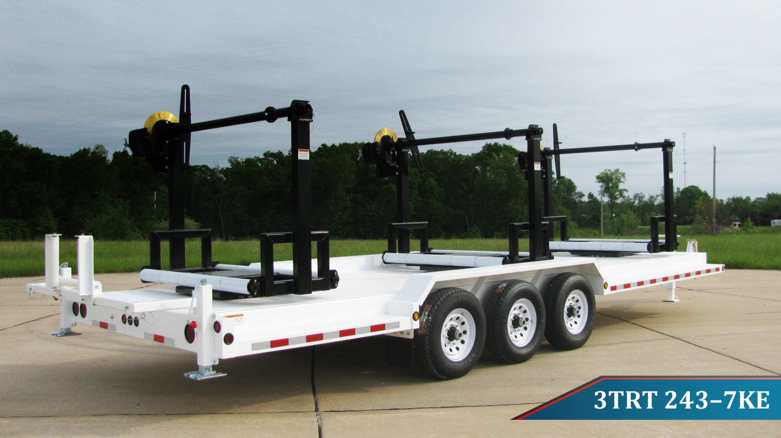 3TRT | Turret Reel Trailers For Sale | Brooks Brothers Trailers