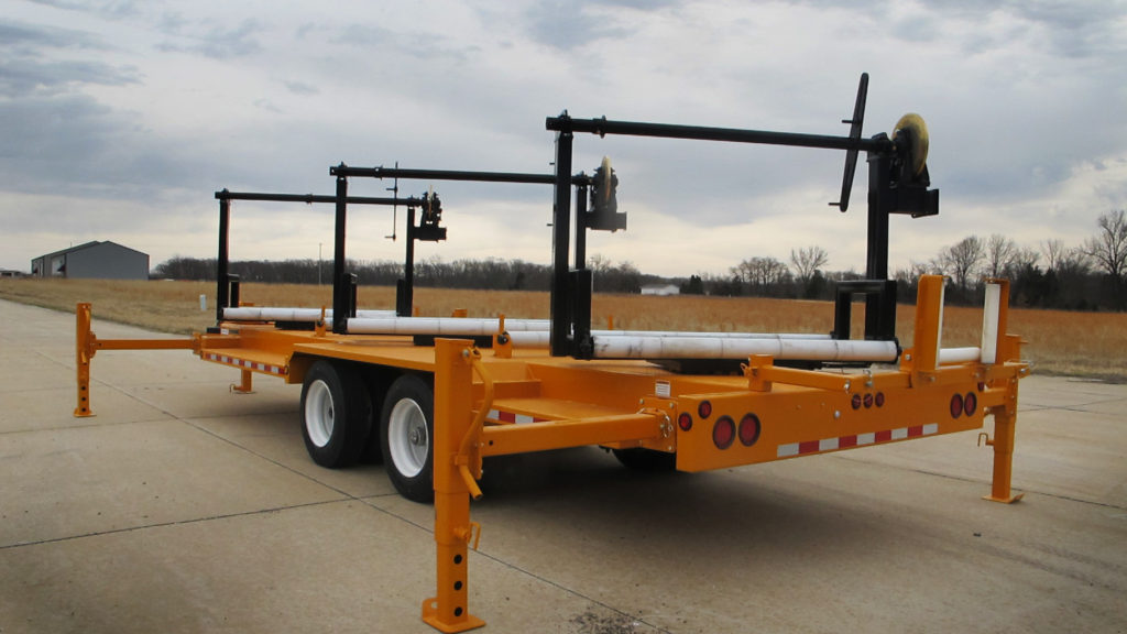 3TRT | Turret Reel Trailers For Sale | Brooks Brothers Trailers
