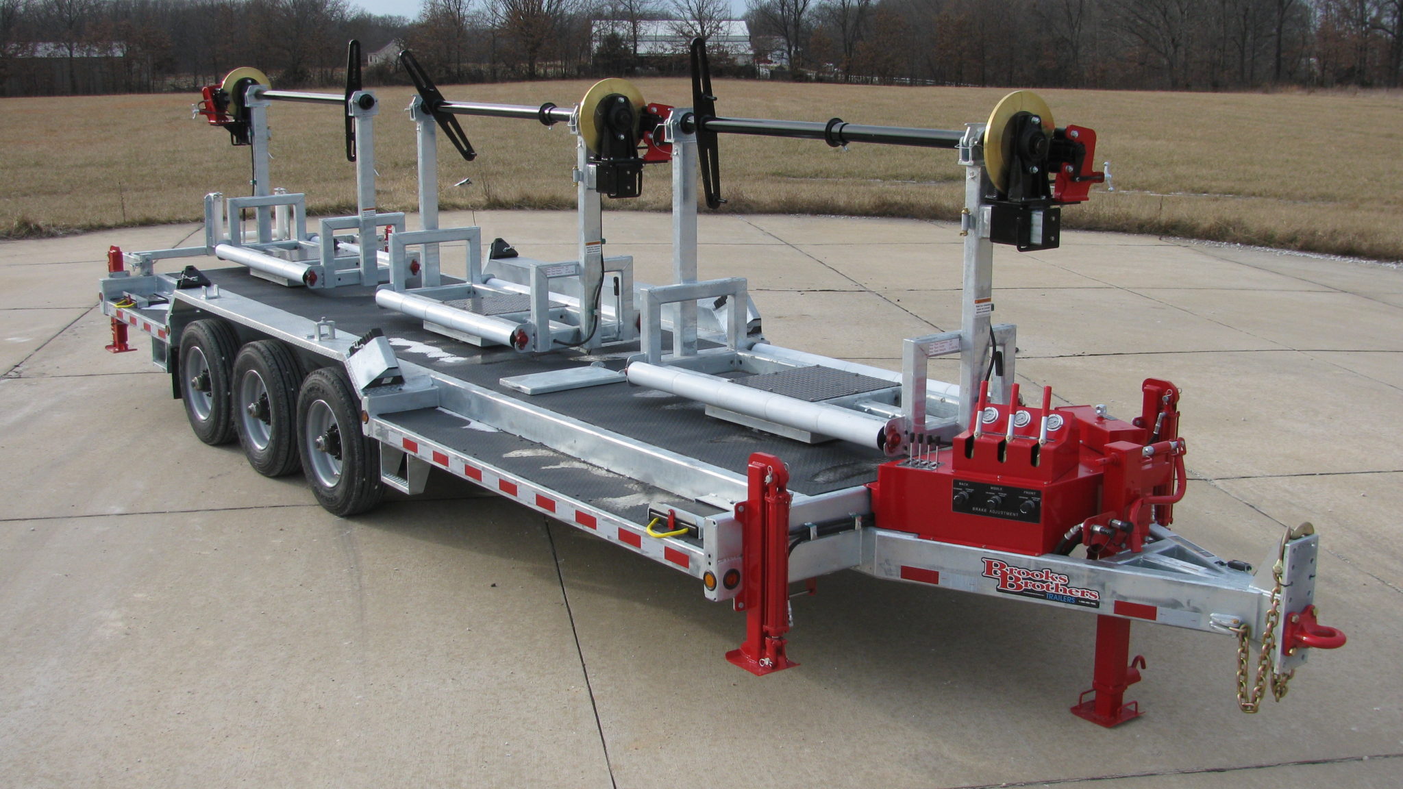 Custom Manufacturer of Pole and Utility Trailers | Brooks Brothers Trailers