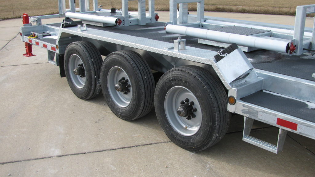3TRT-Hydraulic | Turret Reel Trailers For Sale | Brooks Brothers Trailers