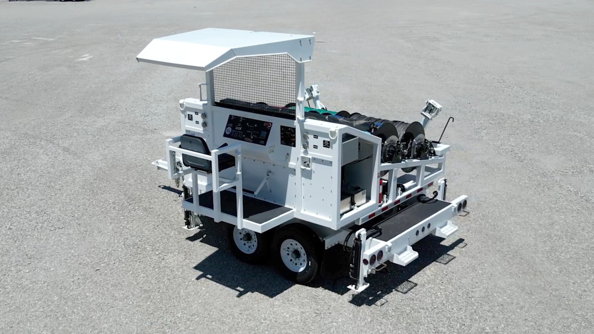 4DP-TRT-2500 Turret Puller | 4 Drum Pullers For Sale