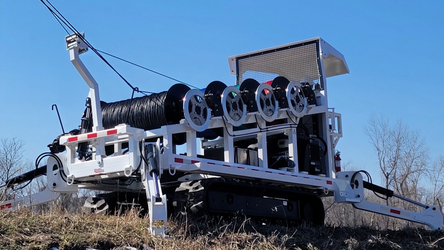 Pulling Equipment | 4 Drum Pullers For Sale | Brooks Brothers Trailers