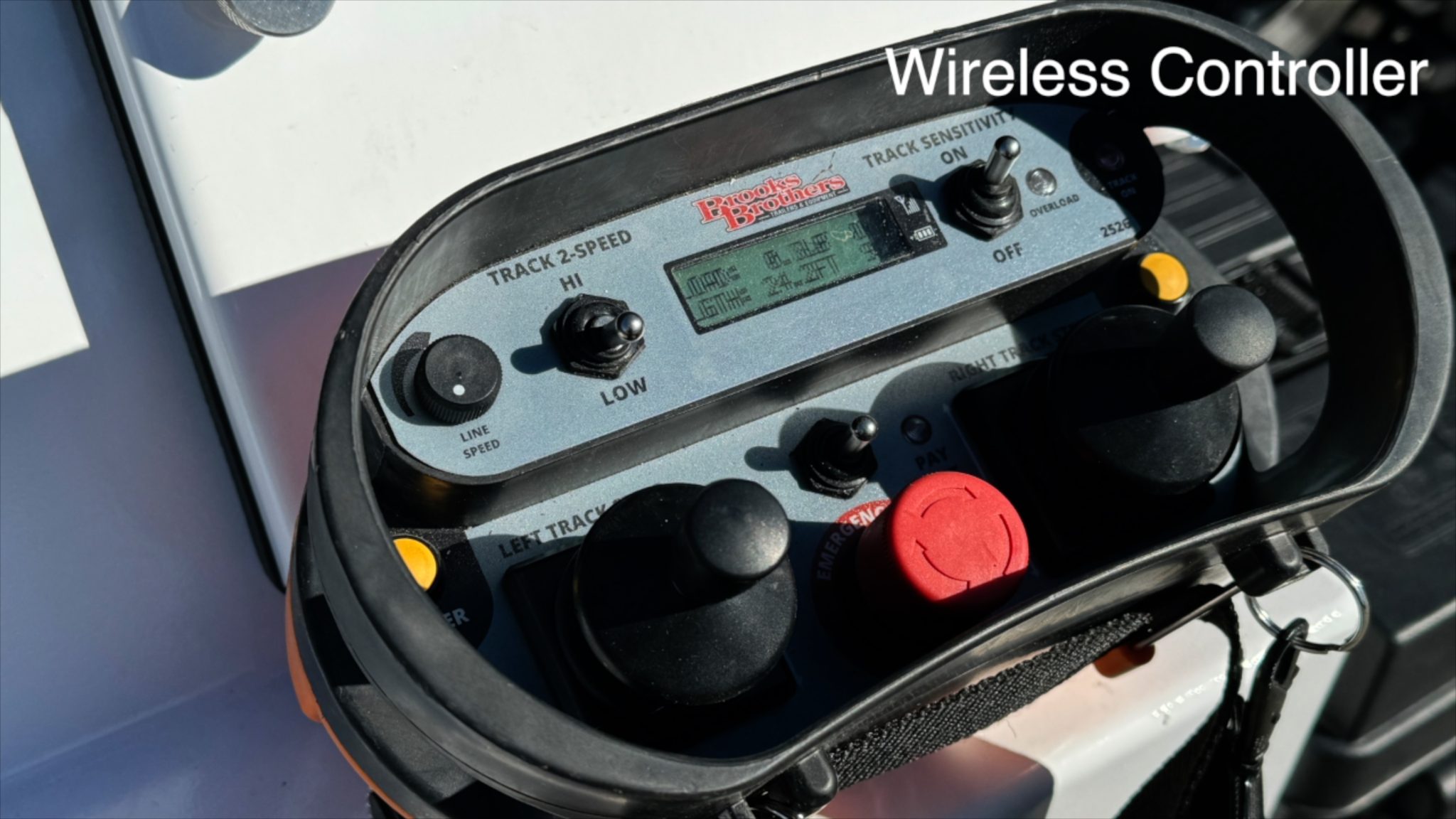 UP-5000 Underground Puller Tracks - Brooks Brothers Trailers