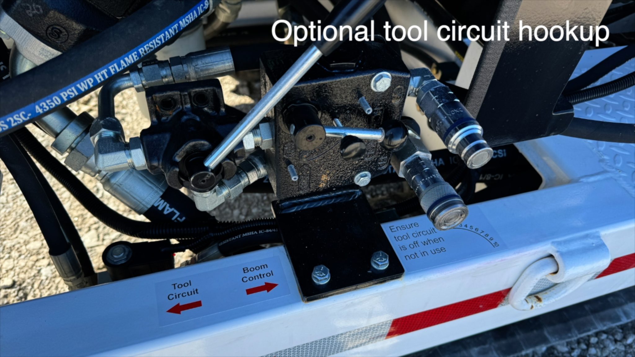 UP-5000 Underground Puller Tracks - Brooks Brothers Trailers