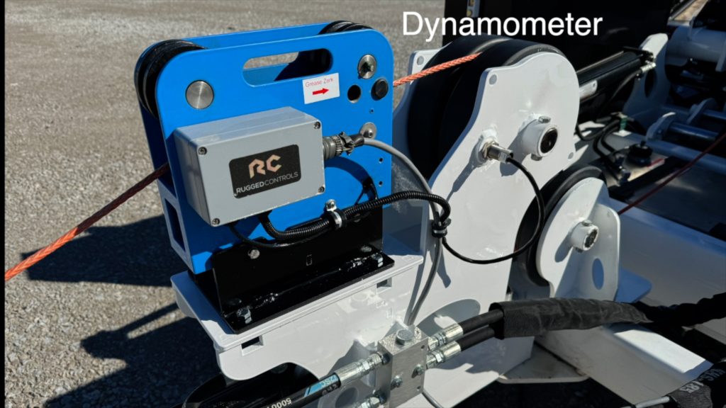 UP-5000 Underground Puller Tracks - Brooks Brothers Trailers