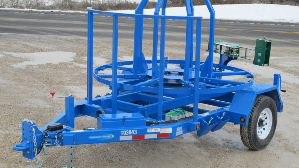 Coil Pipe Trailer | Pipe Utility Trailers For Sale Brooks Brothers Trailers