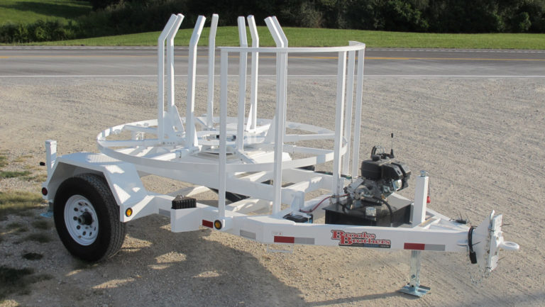 Coil Pipe Trailer | Pipe Utility Trailers For Sale Brooks Brothers Trailers