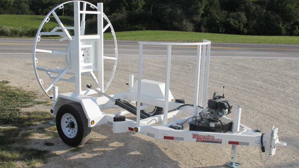 Coil Pipe Trailer | Pipe Utility Trailers For Sale Brooks Brothers Trailers