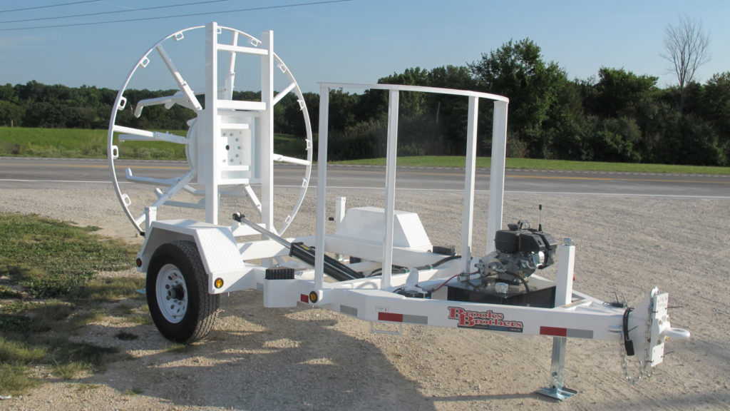 Coil Pipe Trailer | Pipe Utility Trailers For Sale Brooks Brothers Trailers