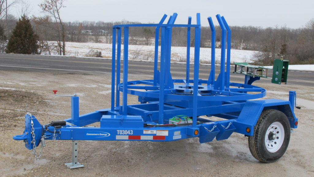Coil Pipe Trailer | Pipe Utility Trailers For Sale Brooks Brothers Trailers