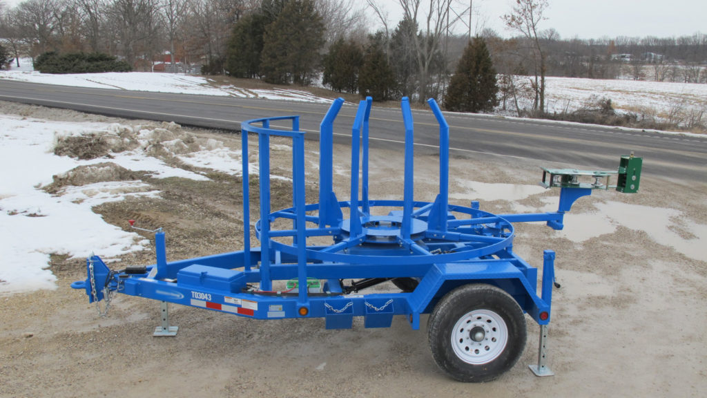 Coil Pipe Trailer | Pipe Utility Trailers For Sale Brooks Brothers Trailers