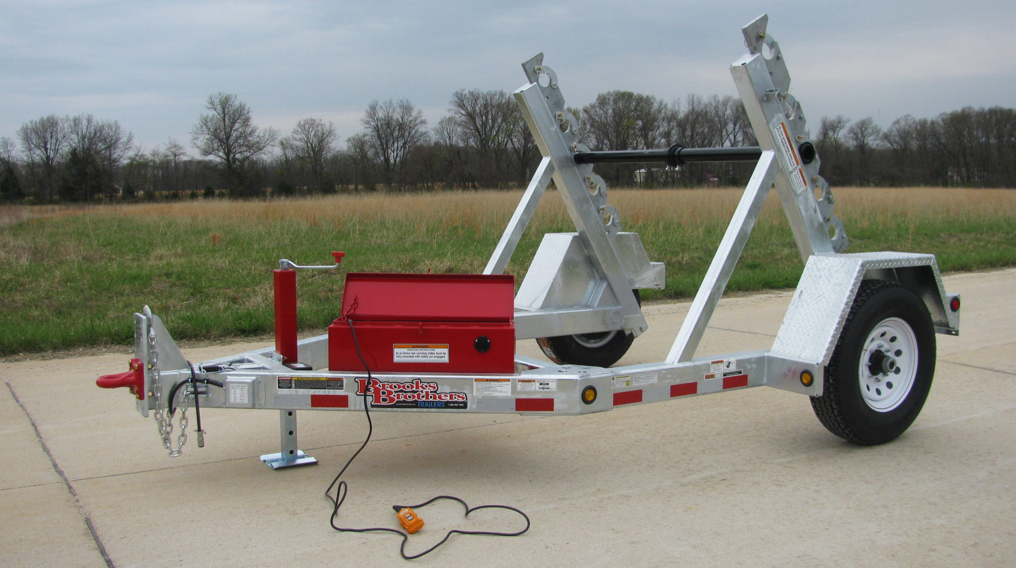SLR | Self Loading Reel Trailers For Sale | Brooks Brothers Trailers