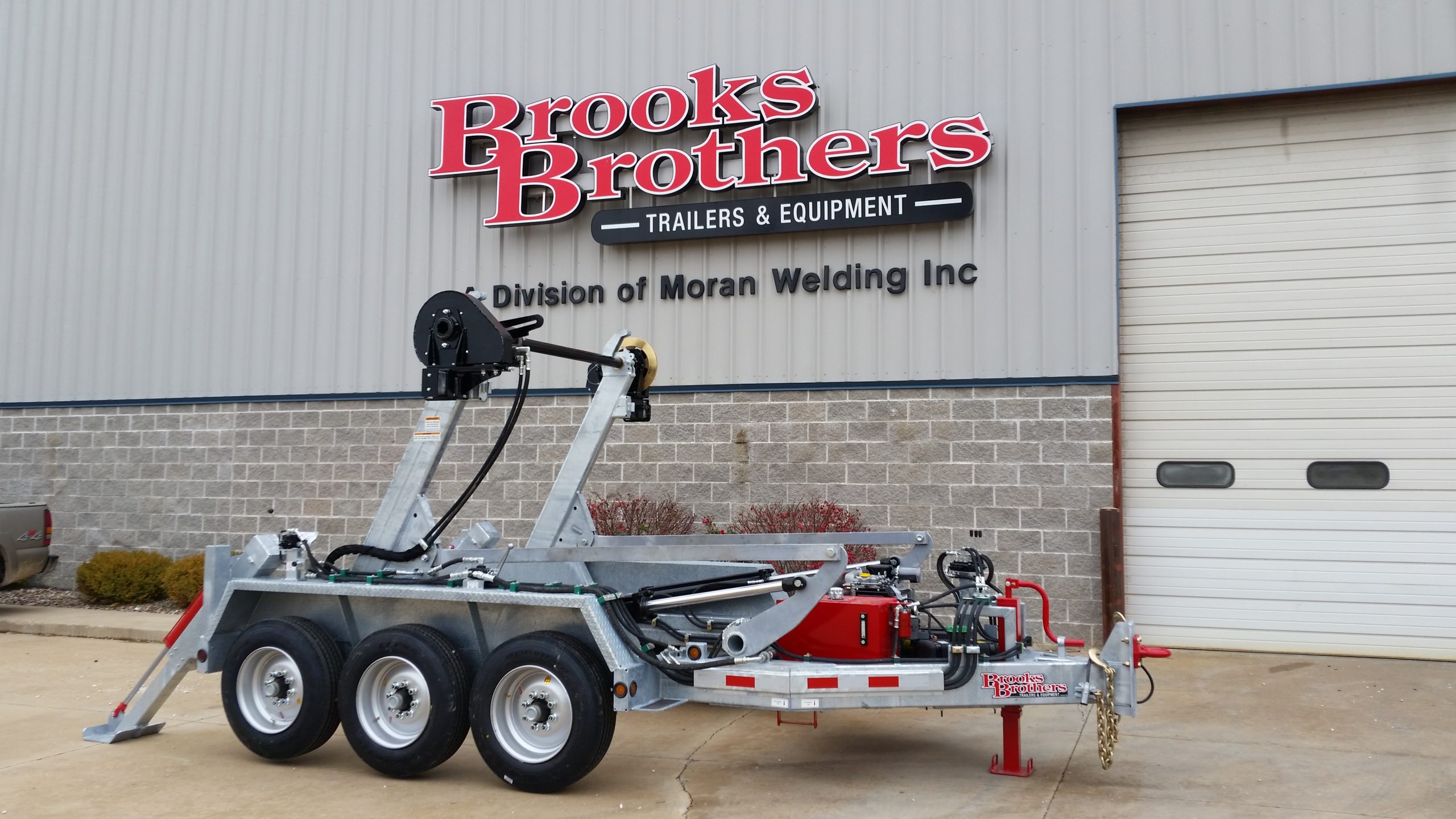 SLRT 8311 | Self Loading Reel Trailers For Sale |Brooks Brothers Trailers