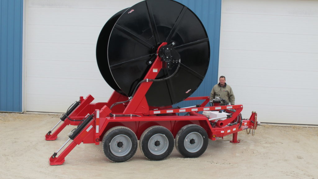 SLRT 8311 | Self Loading Reel Trailers For Sale |Brooks Brothers Trailers
