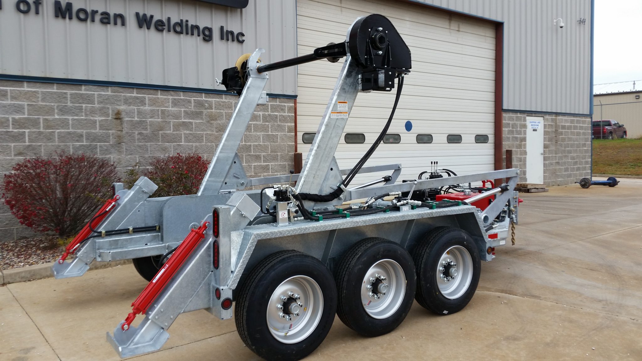 SLRT 8311 | Self Loading Reel Trailers For Sale |Brooks Brothers Trailers