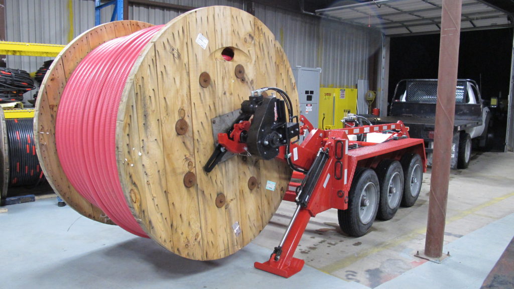 SLRT 8311 | Self Loading Reel Trailers For Sale |Brooks Brothers Trailers