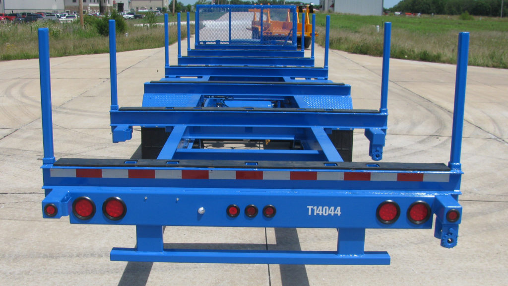 Straight Gas Pipe Trailer | Pipe Trailers For Sale