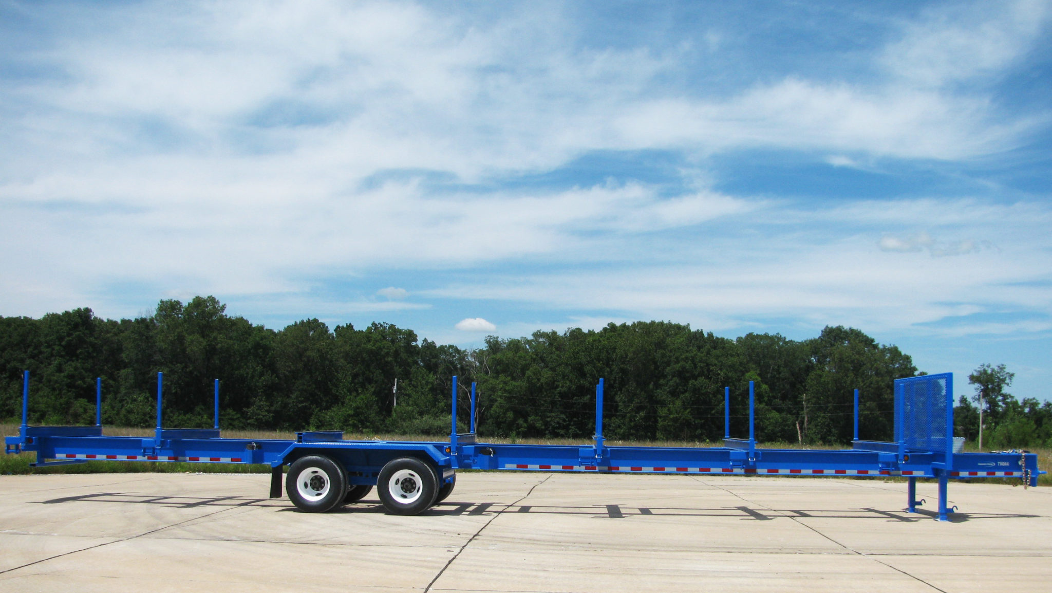 Straight Gas Pipe Trailer | Pipe Trailers For Sale