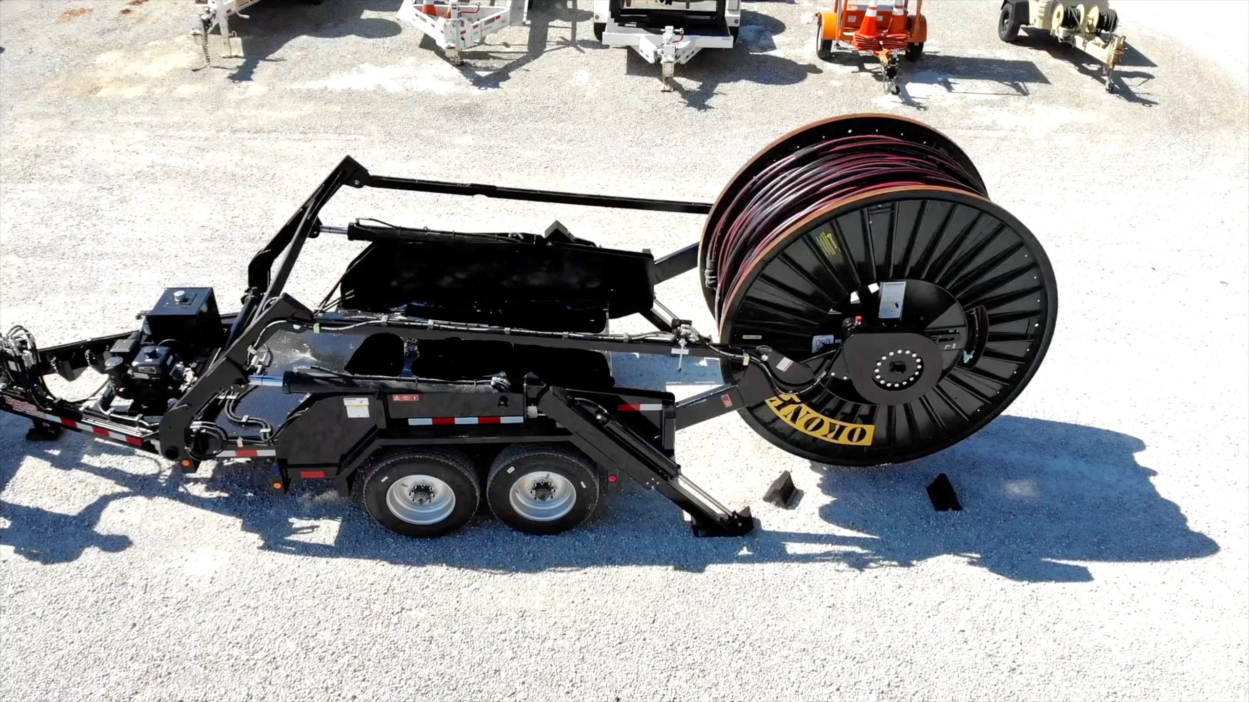 Self-loading Reel Trailers For Sale | Brooks Brothers Trailers